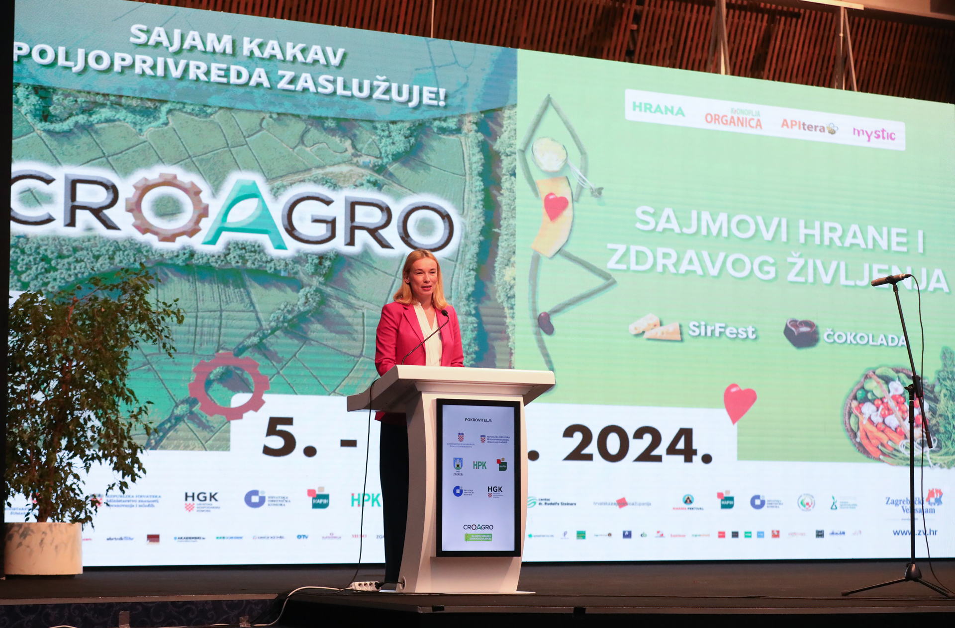 OTVORENI CroAGRO I SAJMOVI HRANE I ZDRAVOG ŽIVLJENJA | AgroPortal.hr